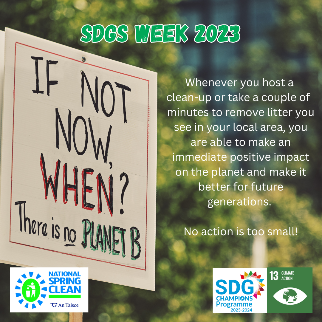 SDGs Week and the National Spring Clean - National Spring Clean